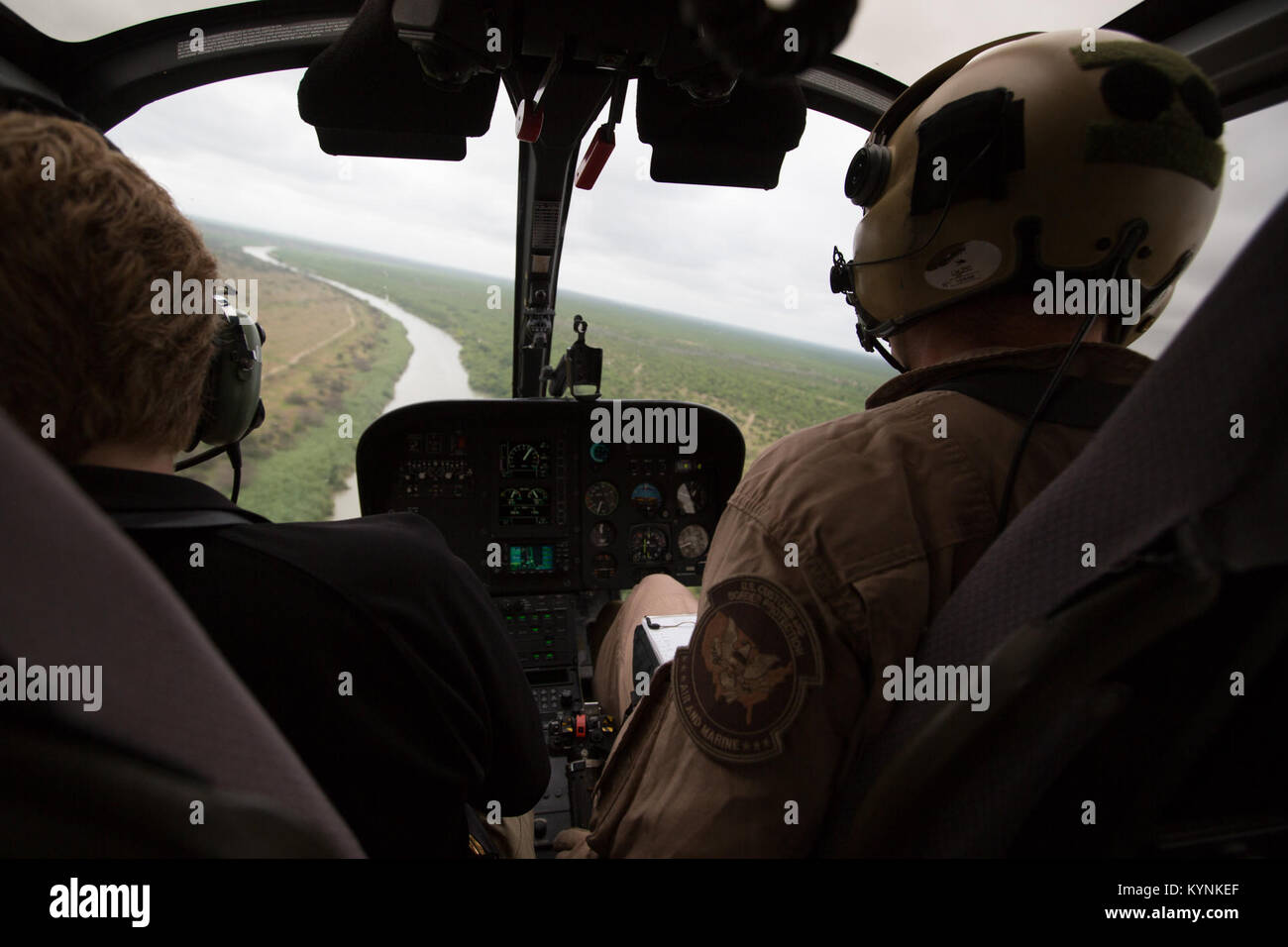 A U.S. Customs and Border Protection Air and Marine Operations pilot ...