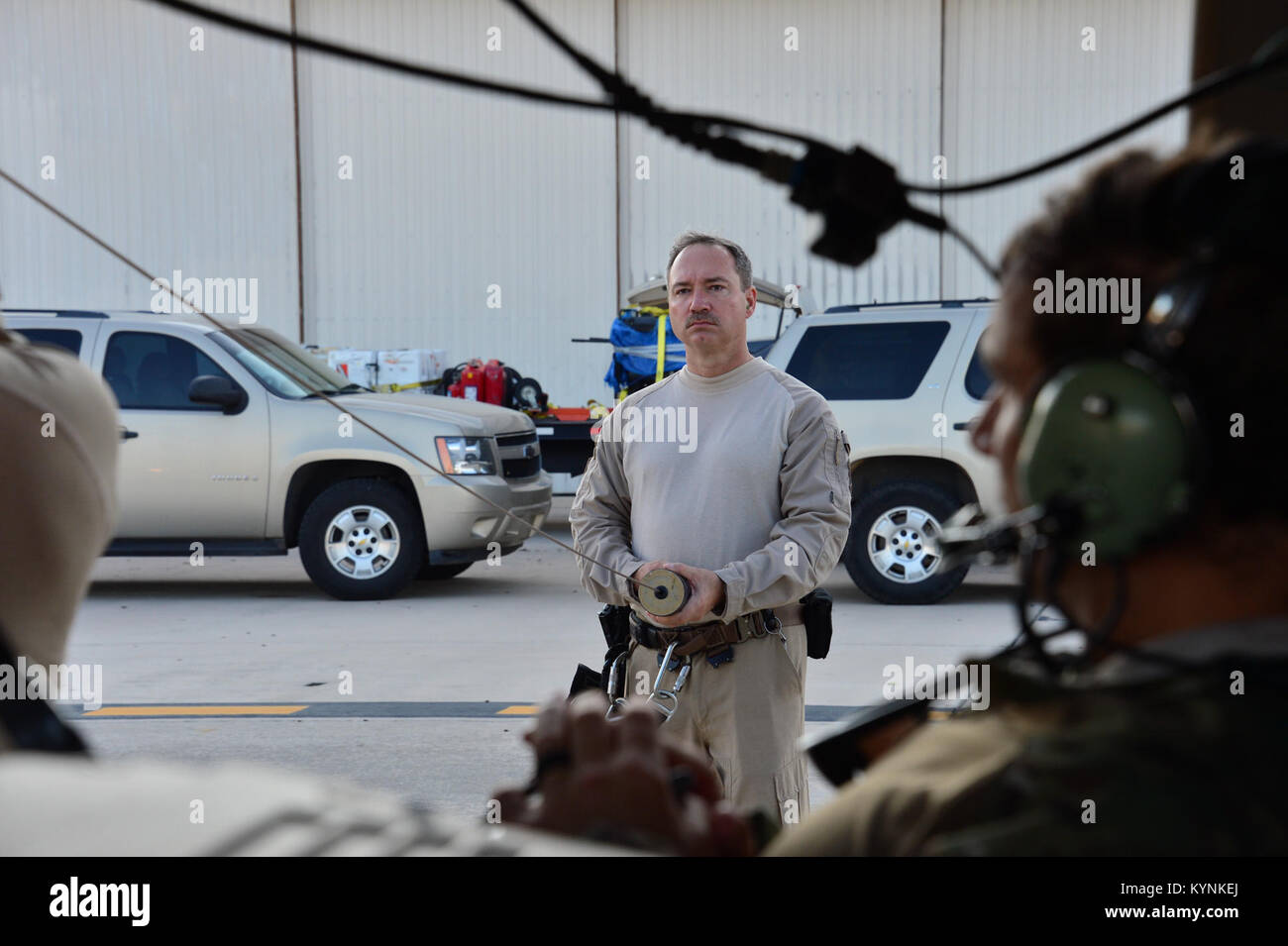 A U.S. Customs and Border Protection Air and Marine Operations crew ...
