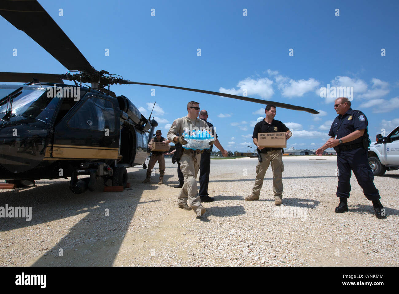 U.S. Customs and Border Protection Air and Marine Operations teams and ...