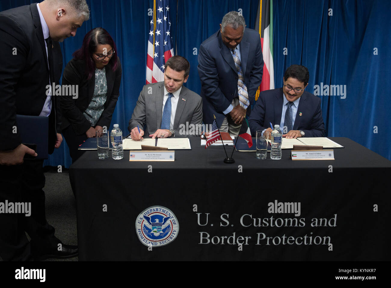 The U.S. and Kuwait sign a Customs Mutual Assistance Agreement and ...