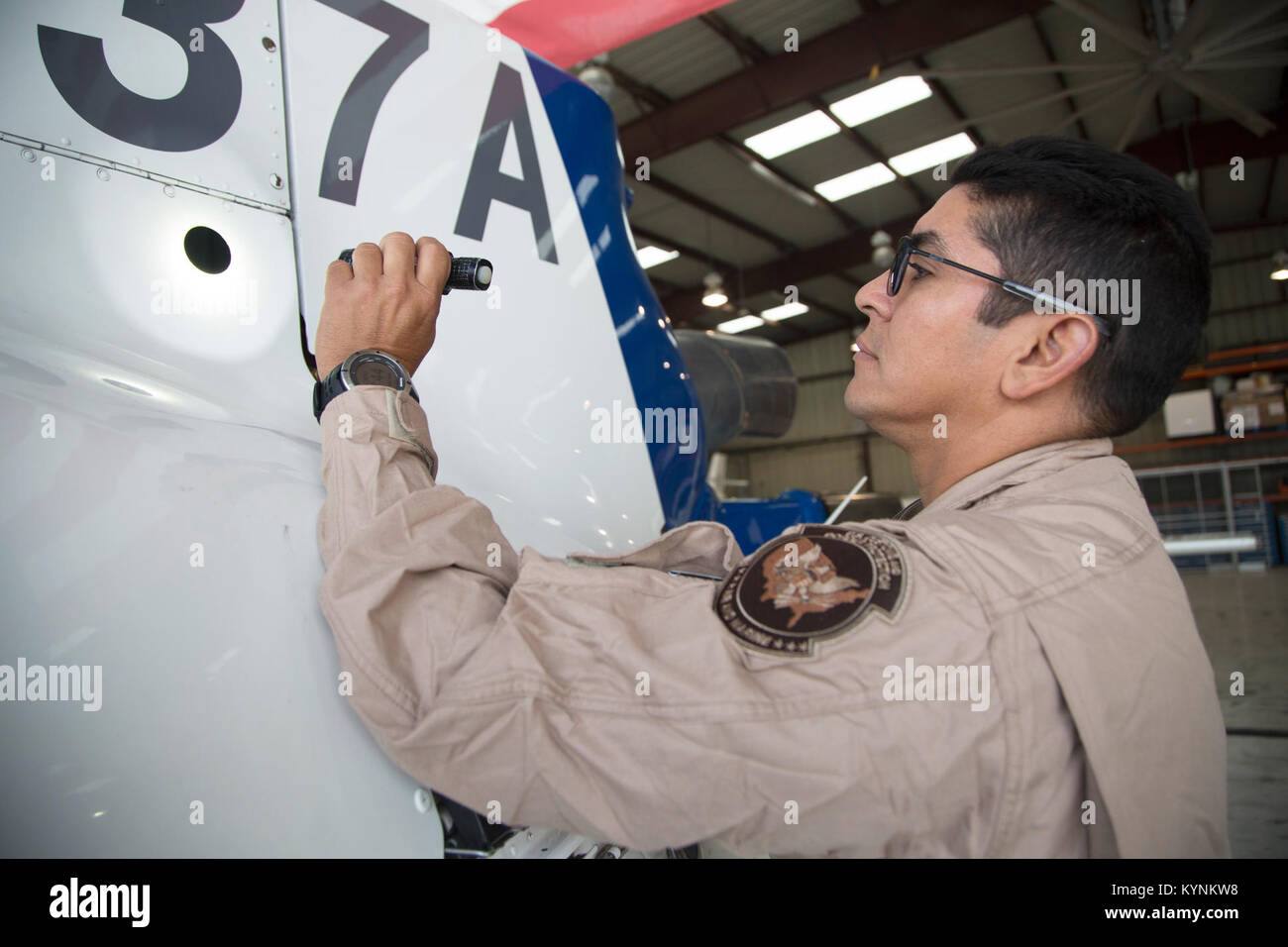 A U.S. Customs and Border Protection Air and Marine Operations pilot ...