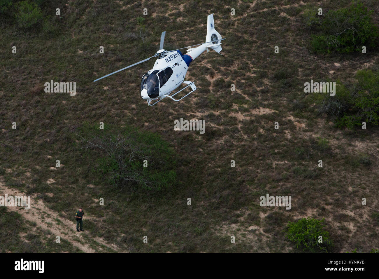 A U.S. Customs and Border Protection Air and Marine Operations pilot ...