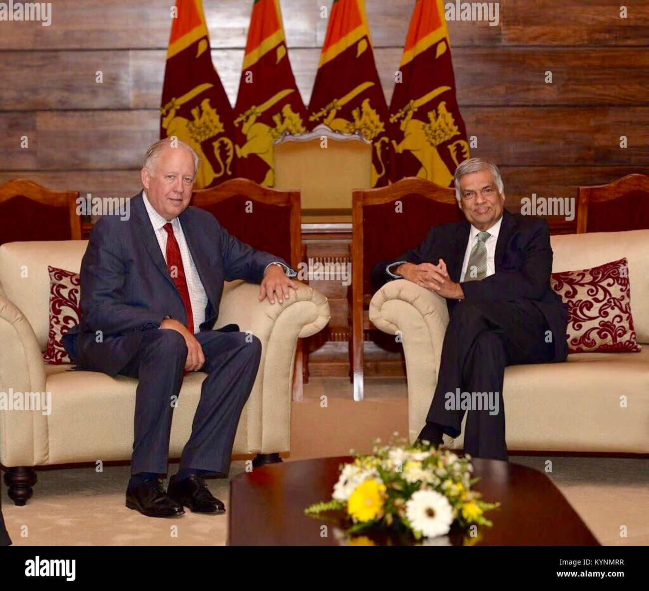 Thomas Shannon meets Sri Lankan Prime Minister Ranil Wickremesinghe in ...