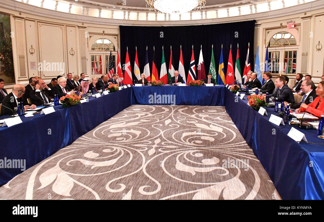 U.S. Secretary of State Rex Tillerson participated in the Ministerial ...