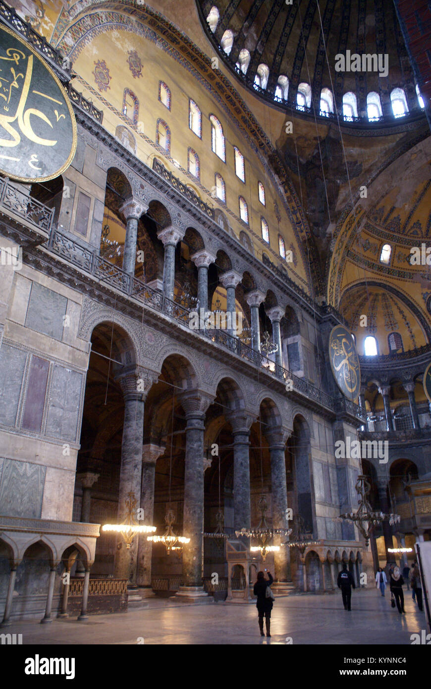 Wall of Hagya Sophya in Istasnbul, Turkey Stock Photo - Alamy