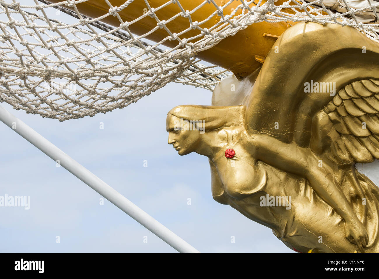 Colombian navy training ship, ARC Gloria, official flagship of the ...