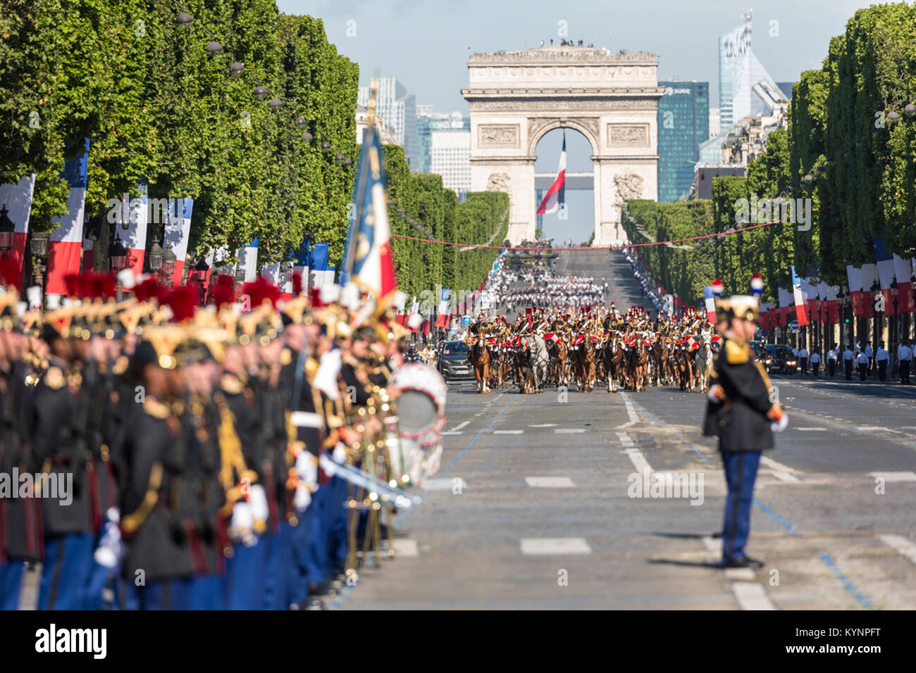 President Trump attended the French National Day Parade on July 14 ...