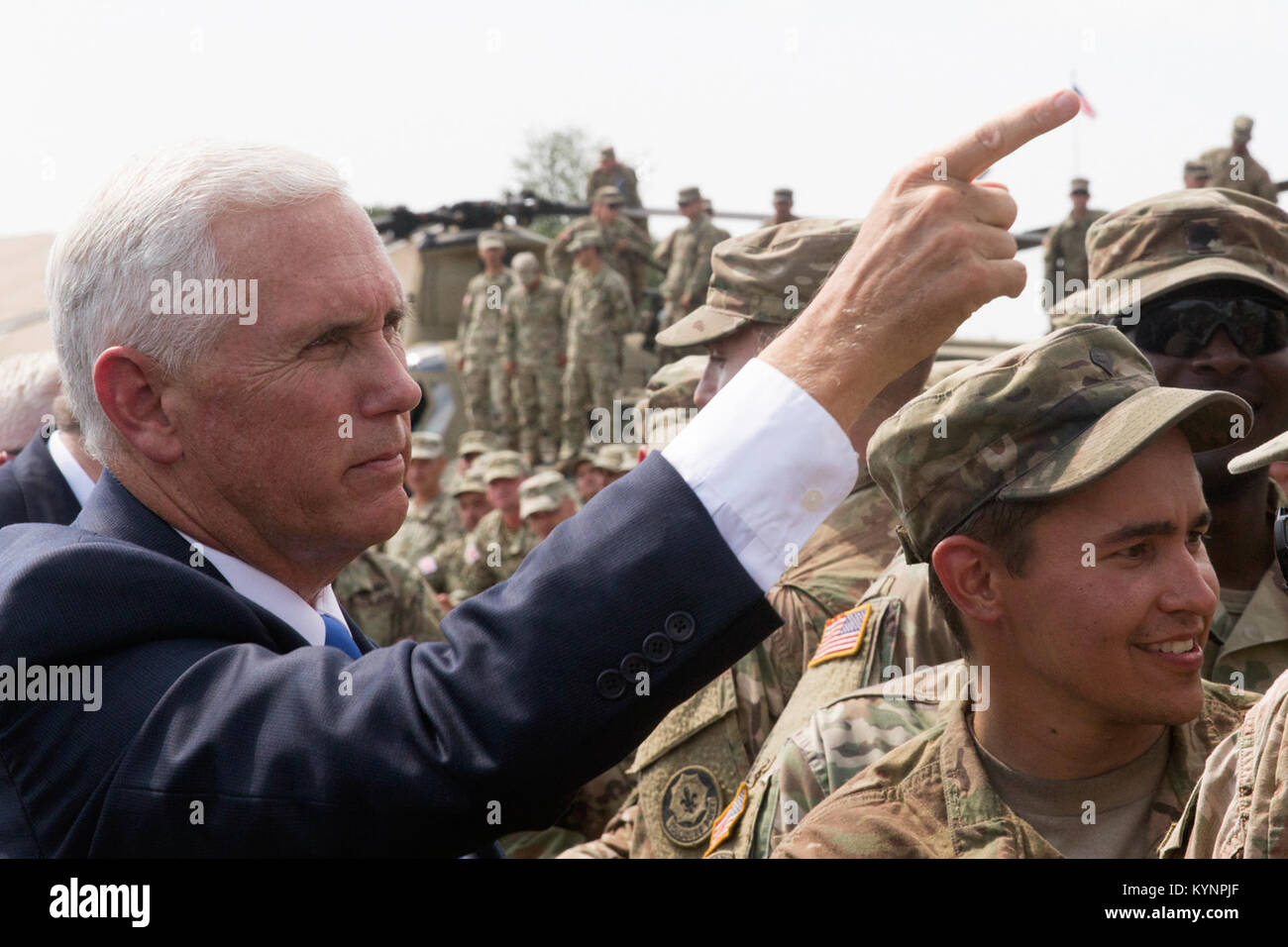 On August 1, 2017, Vice President Mike Pence attended Exercise Noble ...