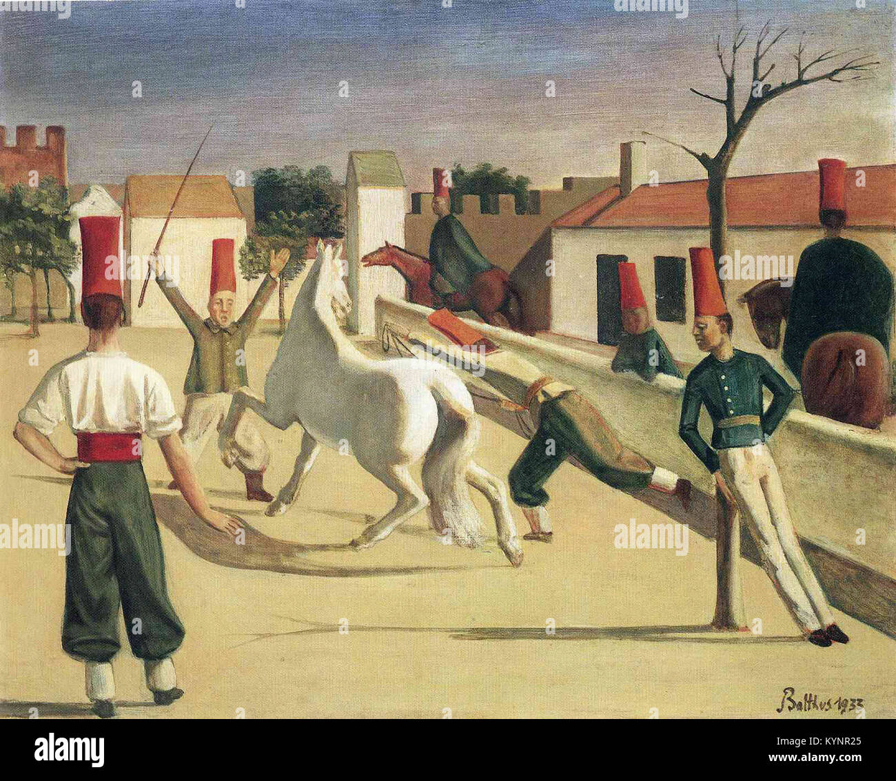 Balthus painting hi-res stock photography and images - Alamy