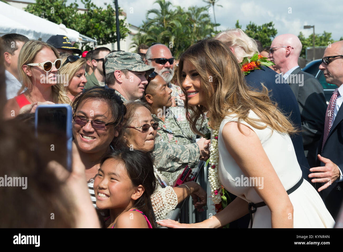 President Donald J. Trump and First Lady Melania Trump visited Hawaii ...