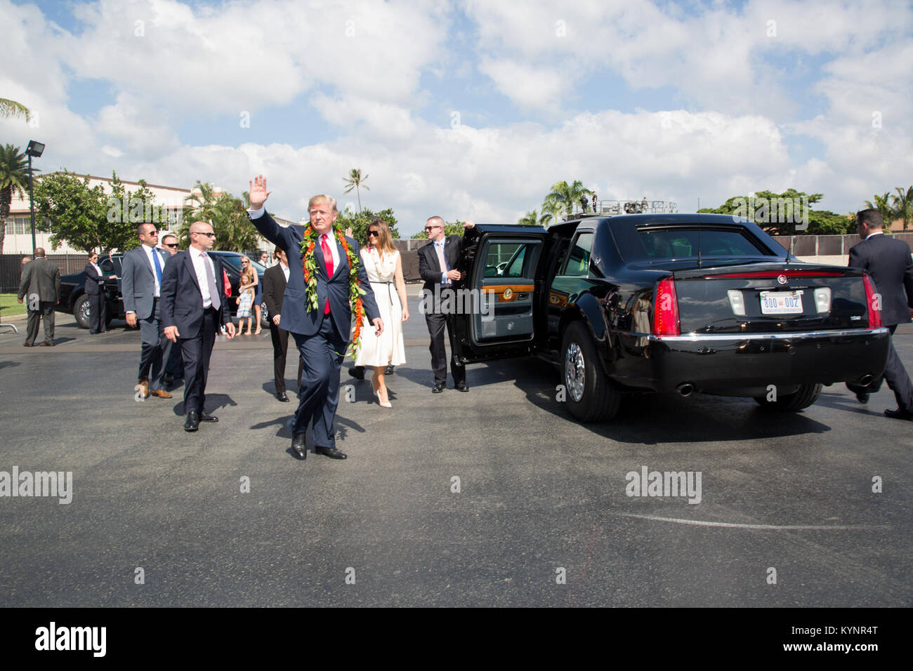 On November 3, 2017, President Donald J. Trump and First Lady Melania ...