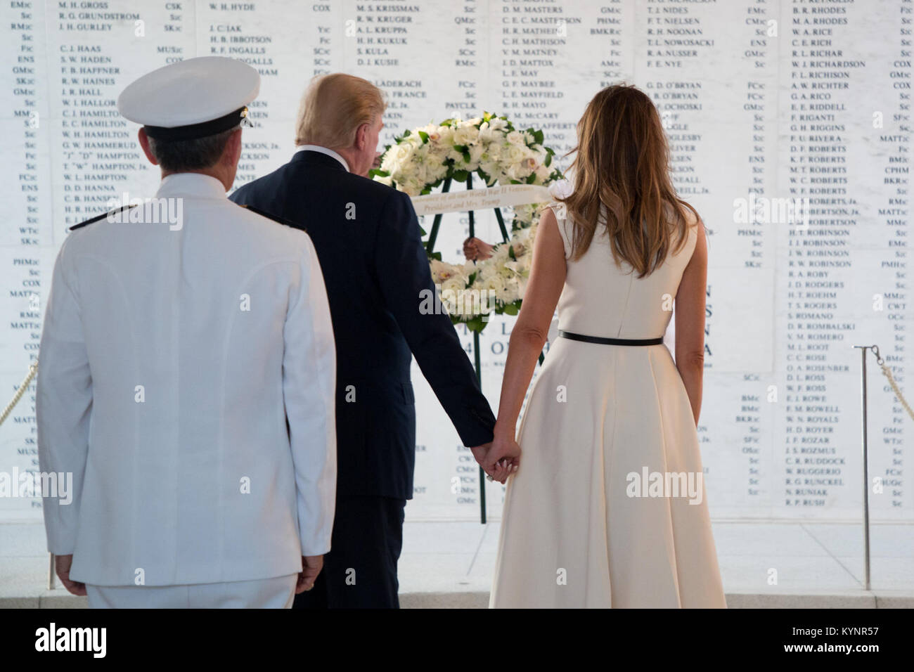 On November 3, 2017, President Donald J. Trump and First Lady Melania ...