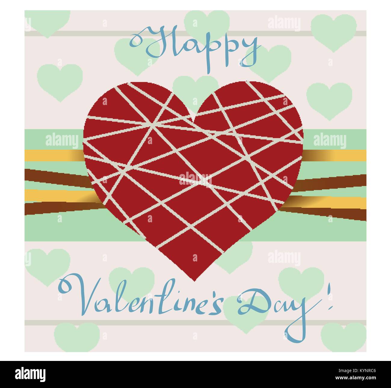 modern heart or love shape with papercut multi layered abstract ...
