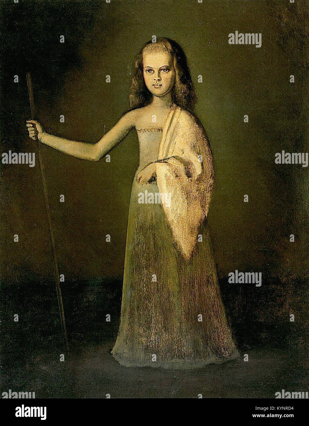 Balthus - princess maria volkonsky at the age of twelve 1945 Stock ...