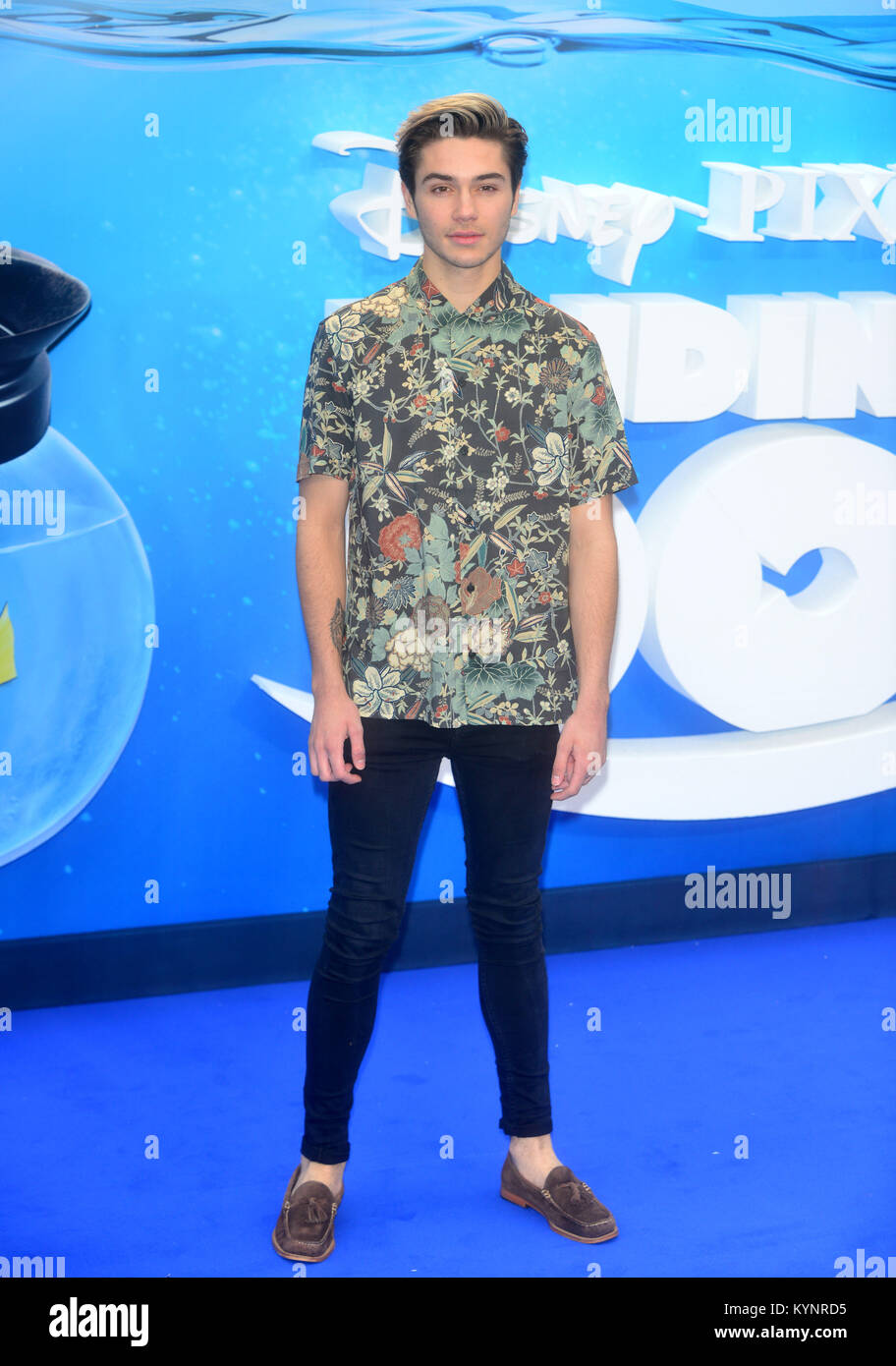George shelley at the finding dory film premiere hi-res stock ...
