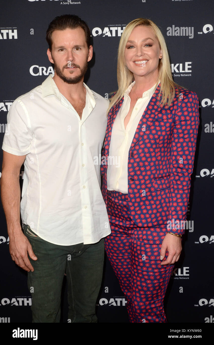 Pasadena, California, USA. 14th Jan, 2018. Ryan Kwanten, Elisabeth Rohm ...