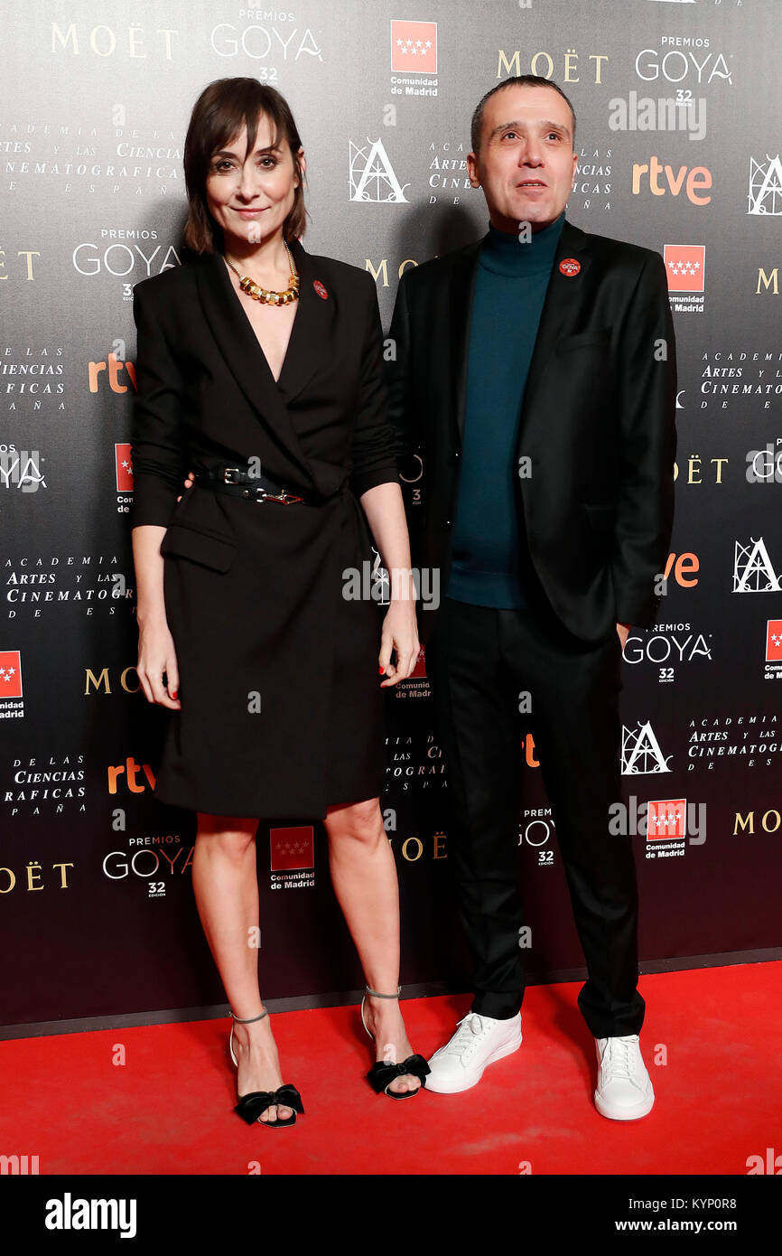 Actress Nathalie Poza during photocall nominations for the 32th annual ...