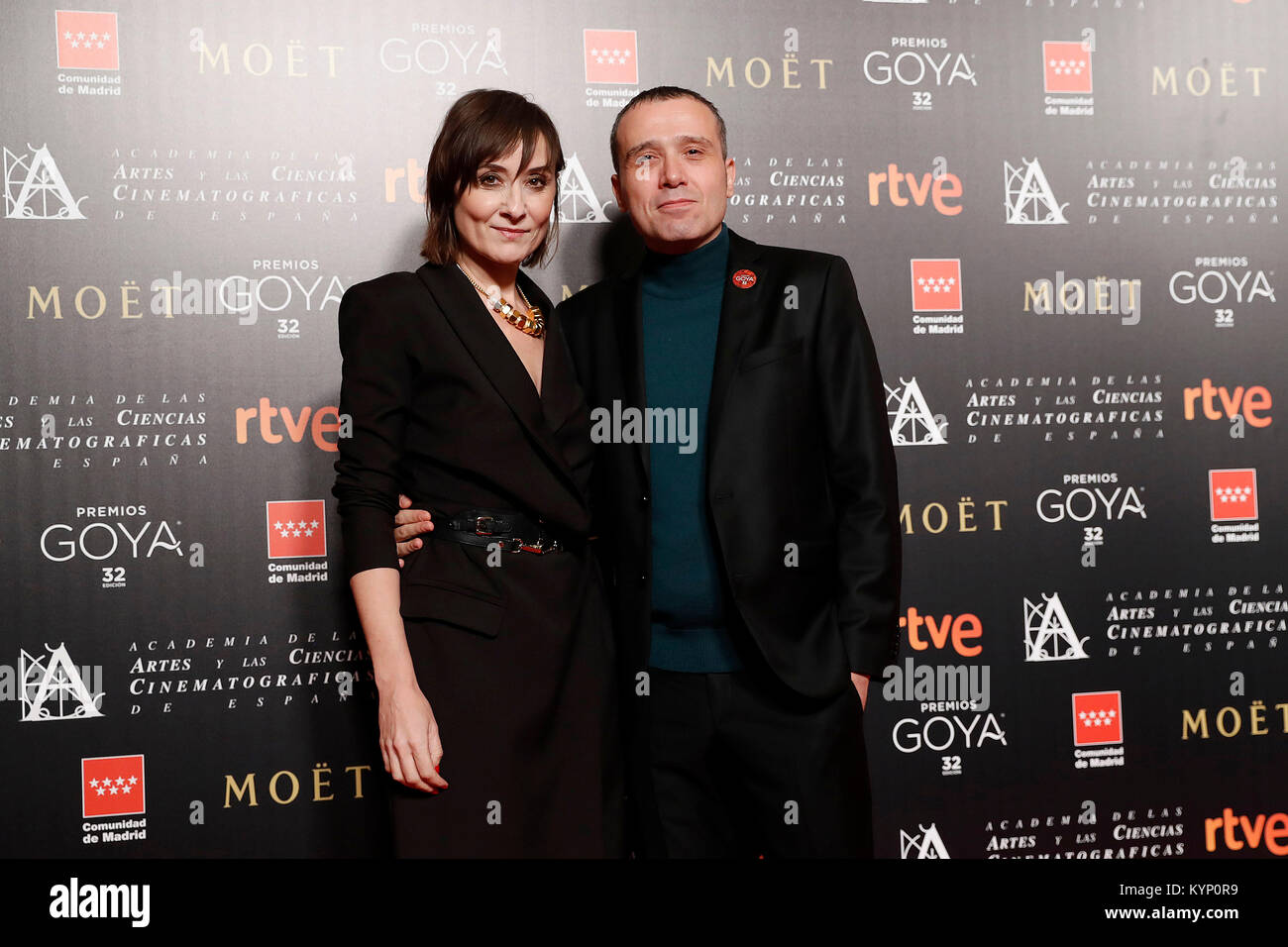 Actress Nathalie Poza during photocall nominations for the 32th annual ...