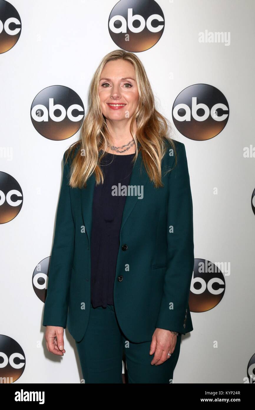 Pasadena, CA. 8th Jan, 2018. Hope Davis at arrivals for Disney ABC ...