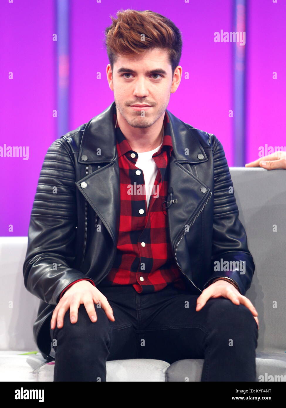 Roi antes de su actuacion de la gala 11 de Operacion Triunfo 16.01.2018 ...