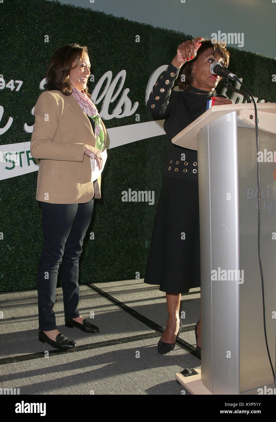 Los Angeles, Ca, USA. 15th Jan, 2018. Congresswoman Maxine Waters, U.S ...