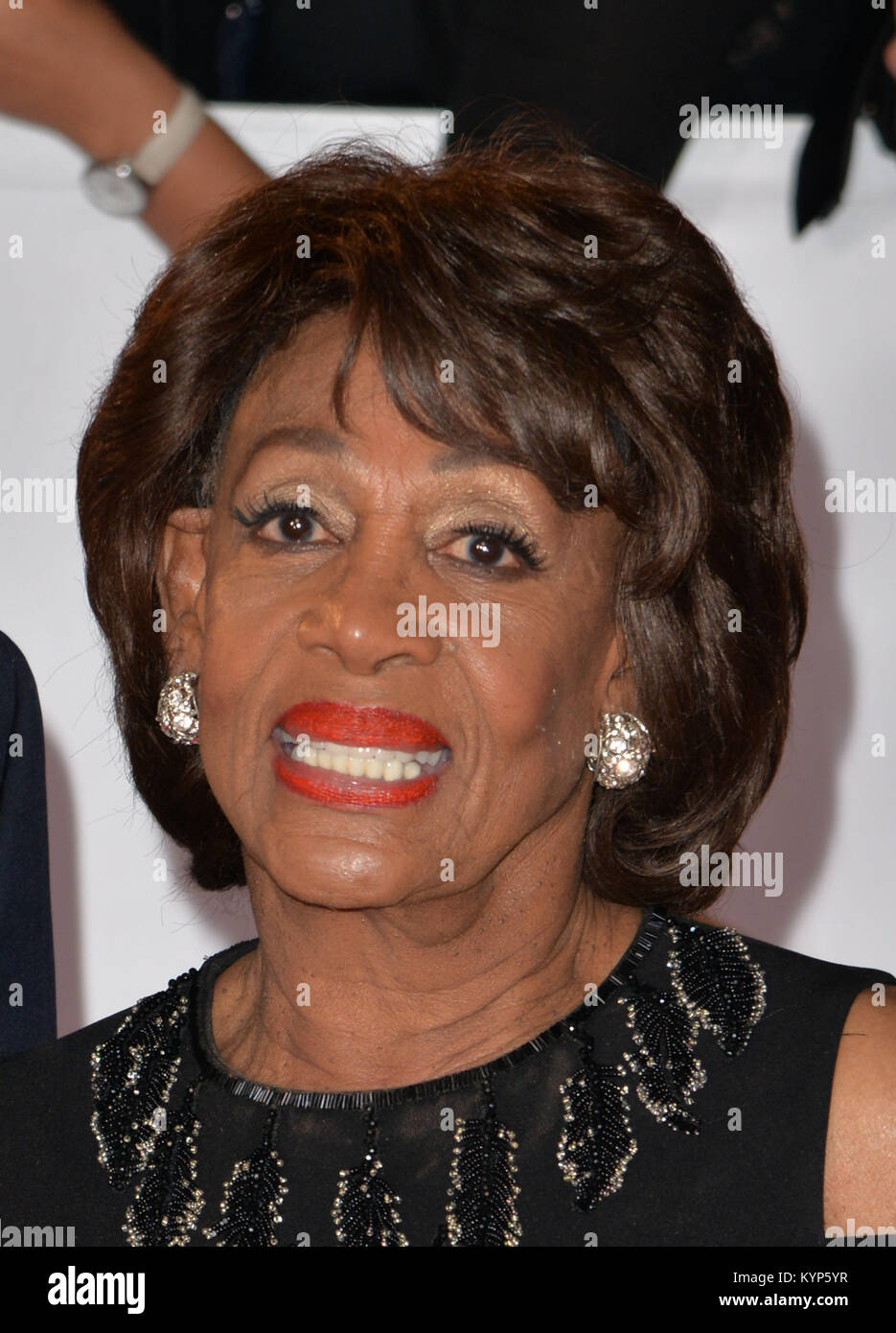 Pasadena, Ca. 5th Jan, 2018. Maxine Waters at the 49th NAACP Image ...