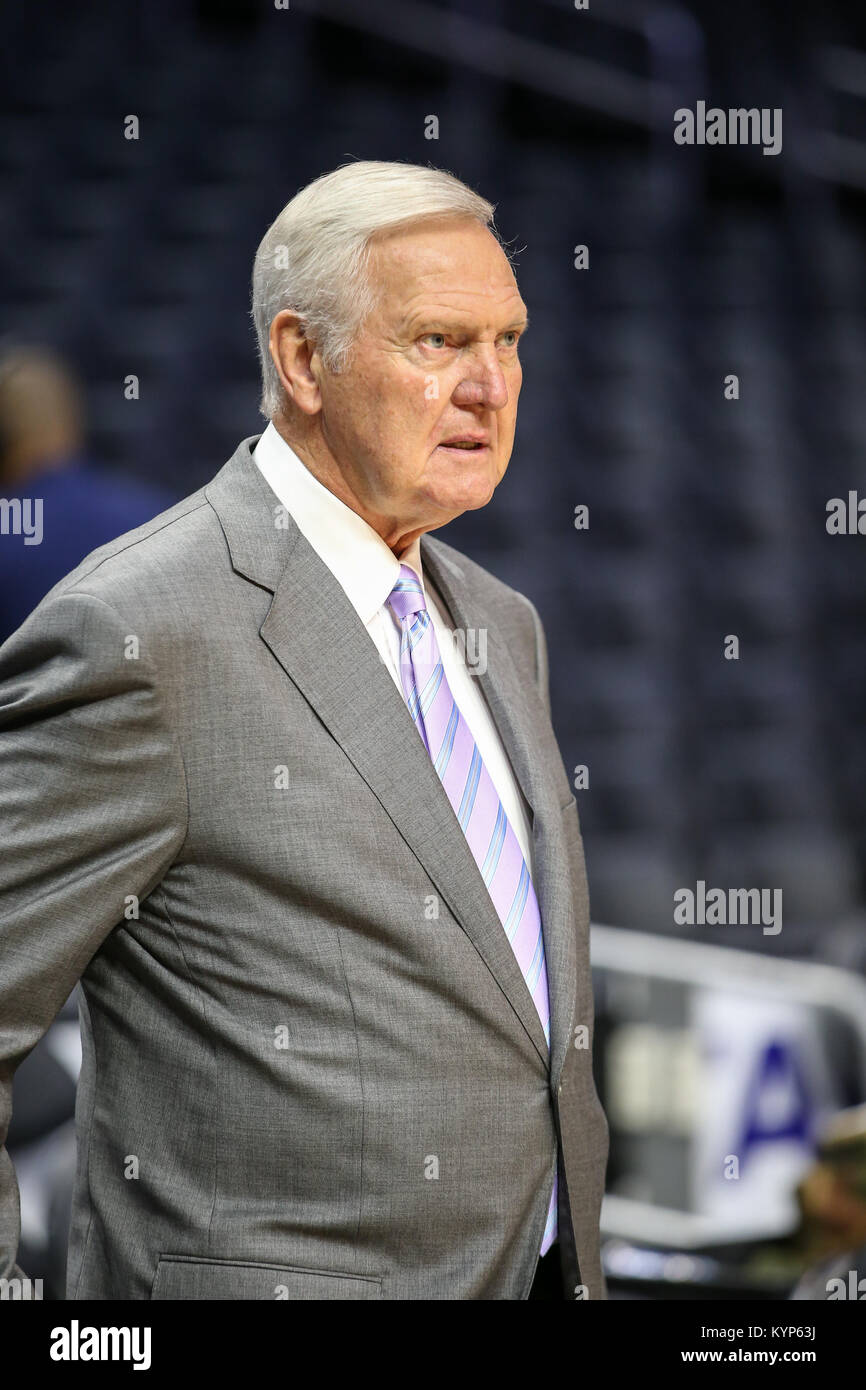 Los Angeles, CA, USA. 15th Jan, 2018. Jerry West Los Angeles Clippers ...