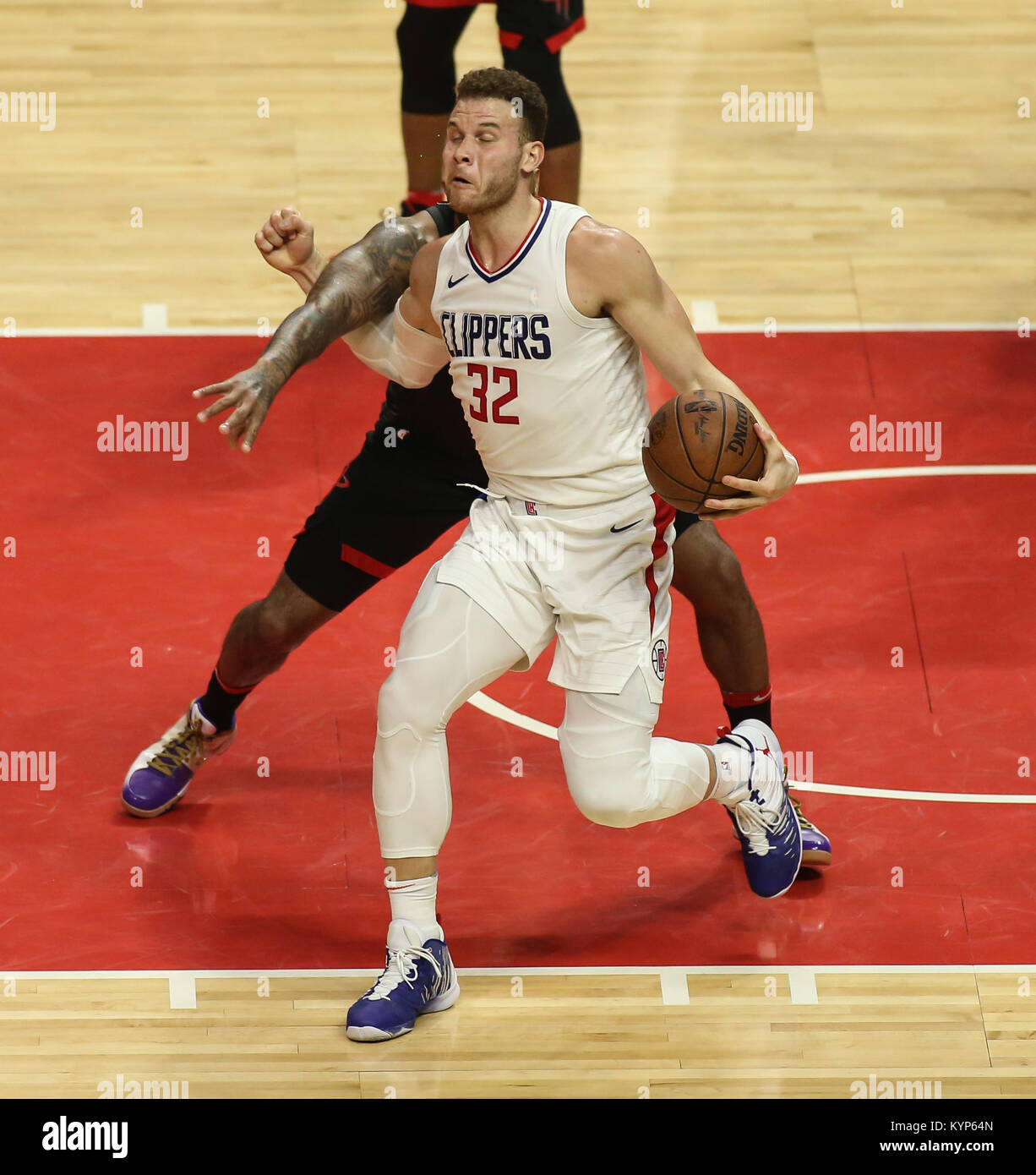 Los Angeles, CA, USA. 15th Jan, 2018. LA Clippers forward Blake Griffin ...