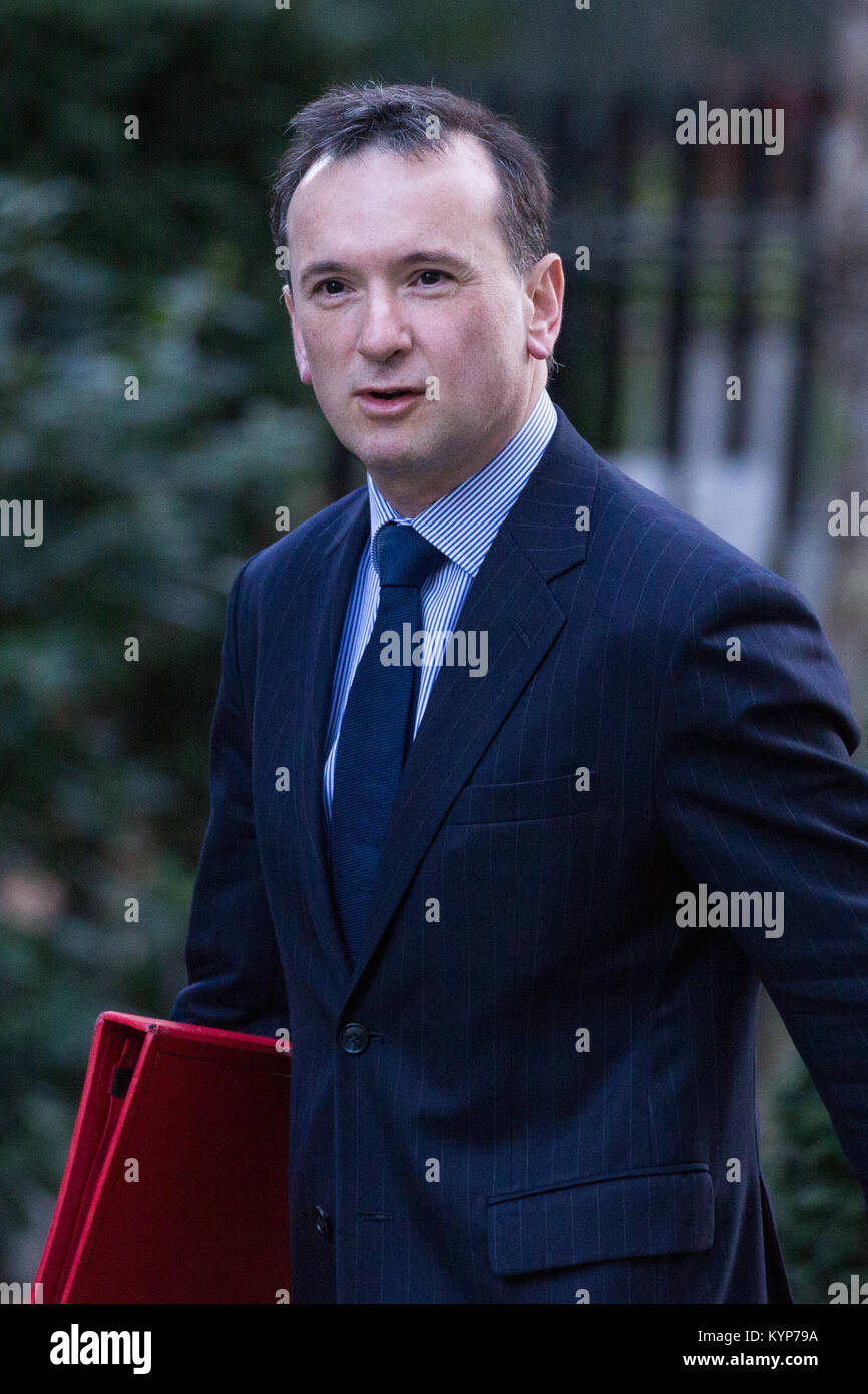 London, UK. 16th Jan, 2018. Alun Cairns MP, Secretary of State for ...