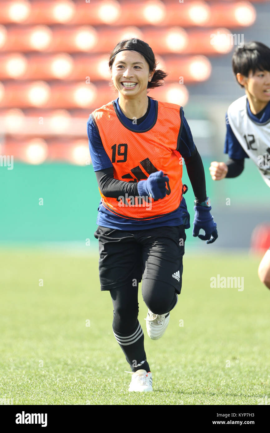 Tokyo, Japan. 16th Jan, 2018. Aya Sameshima (JPN) Football/Soccer ...