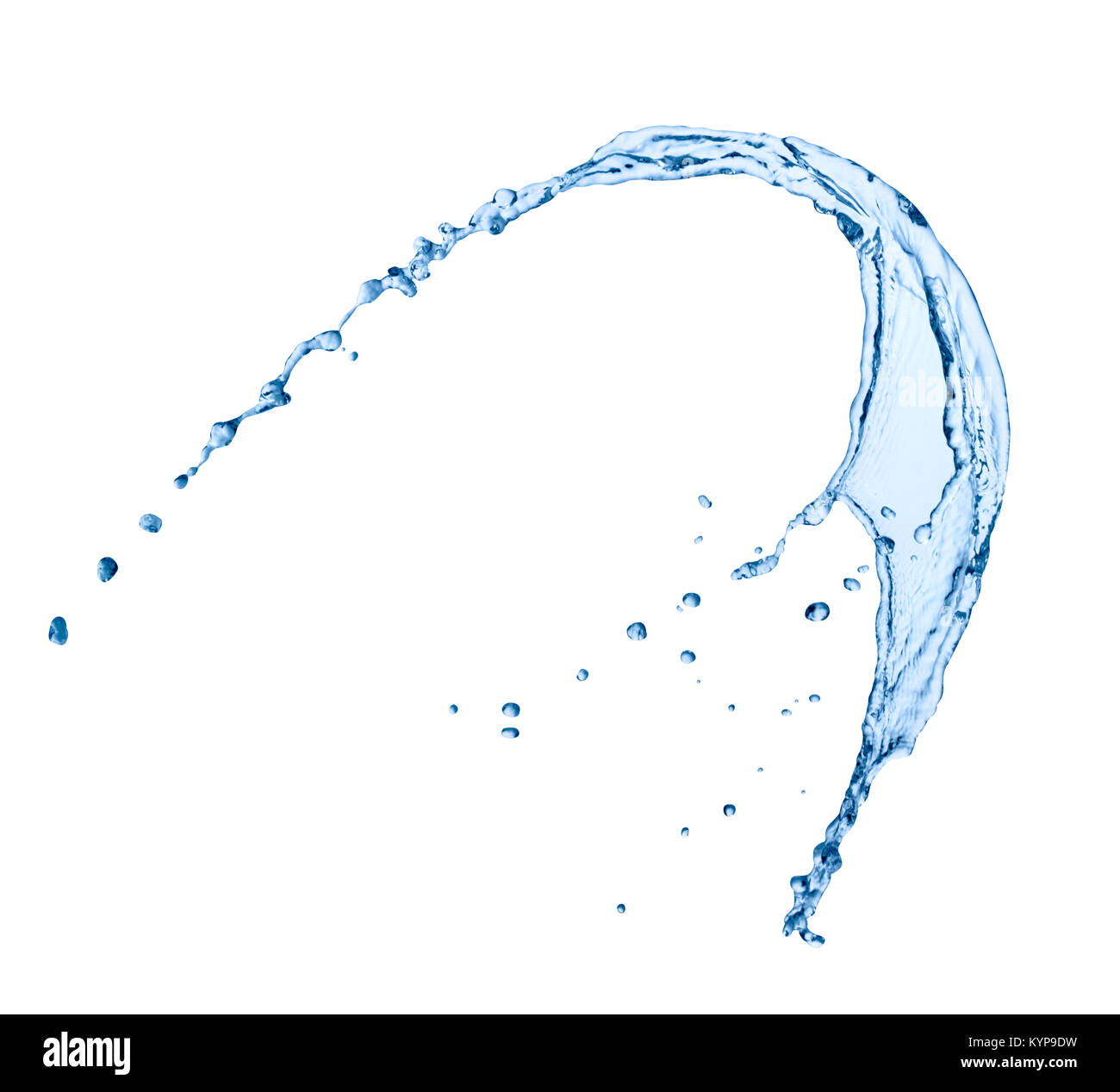 close up of a water splash on white background Stock Photo - Alamy