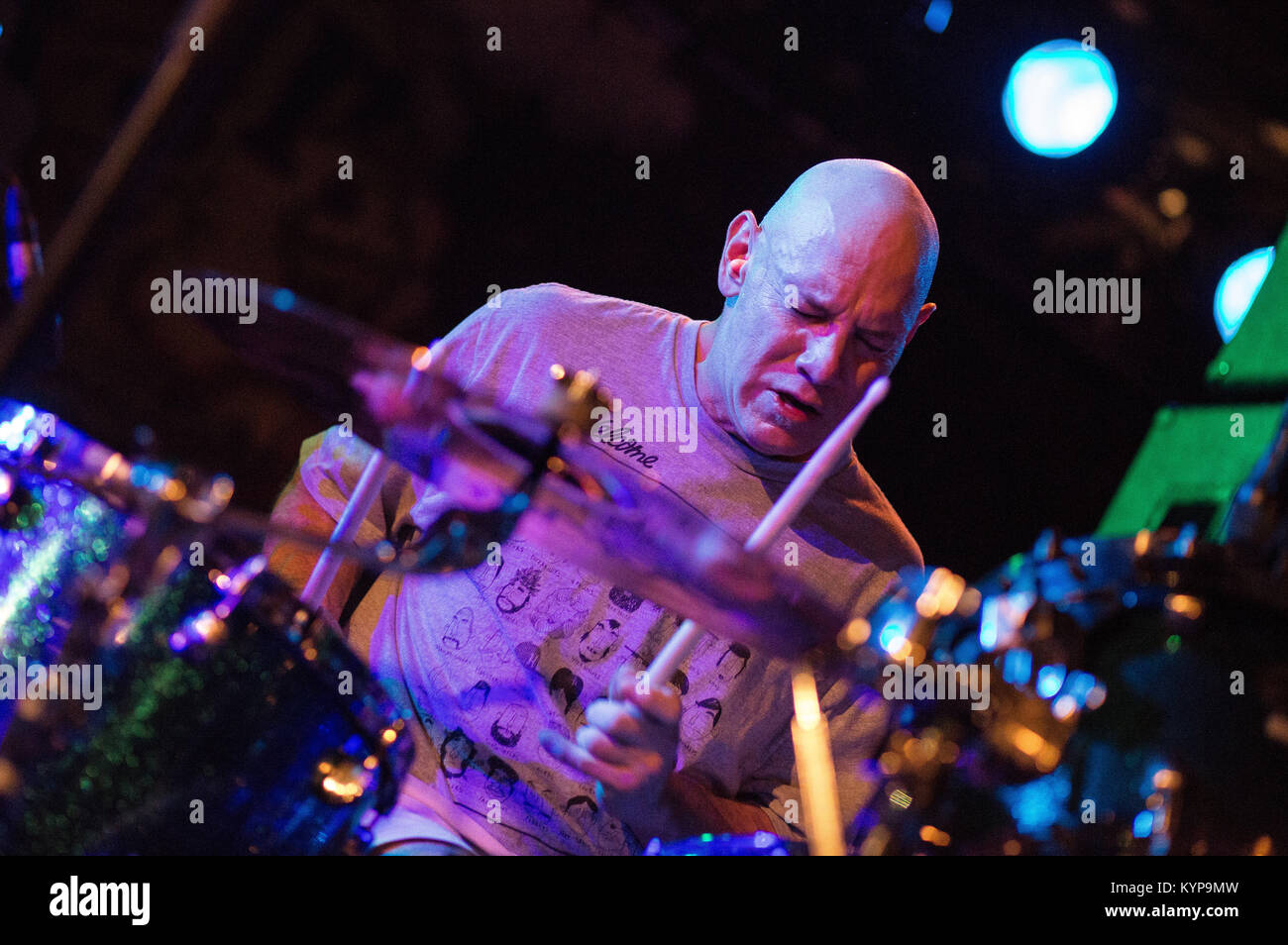 The American rock band Dinosaur Jr. performs a live concert at Chateau ...