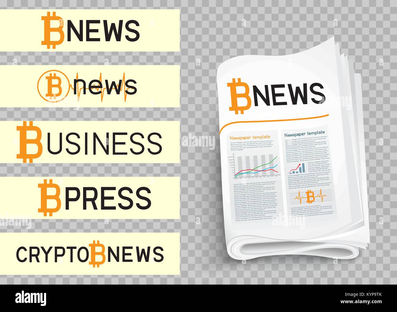 Bank news Stock Vector Images - Alamy