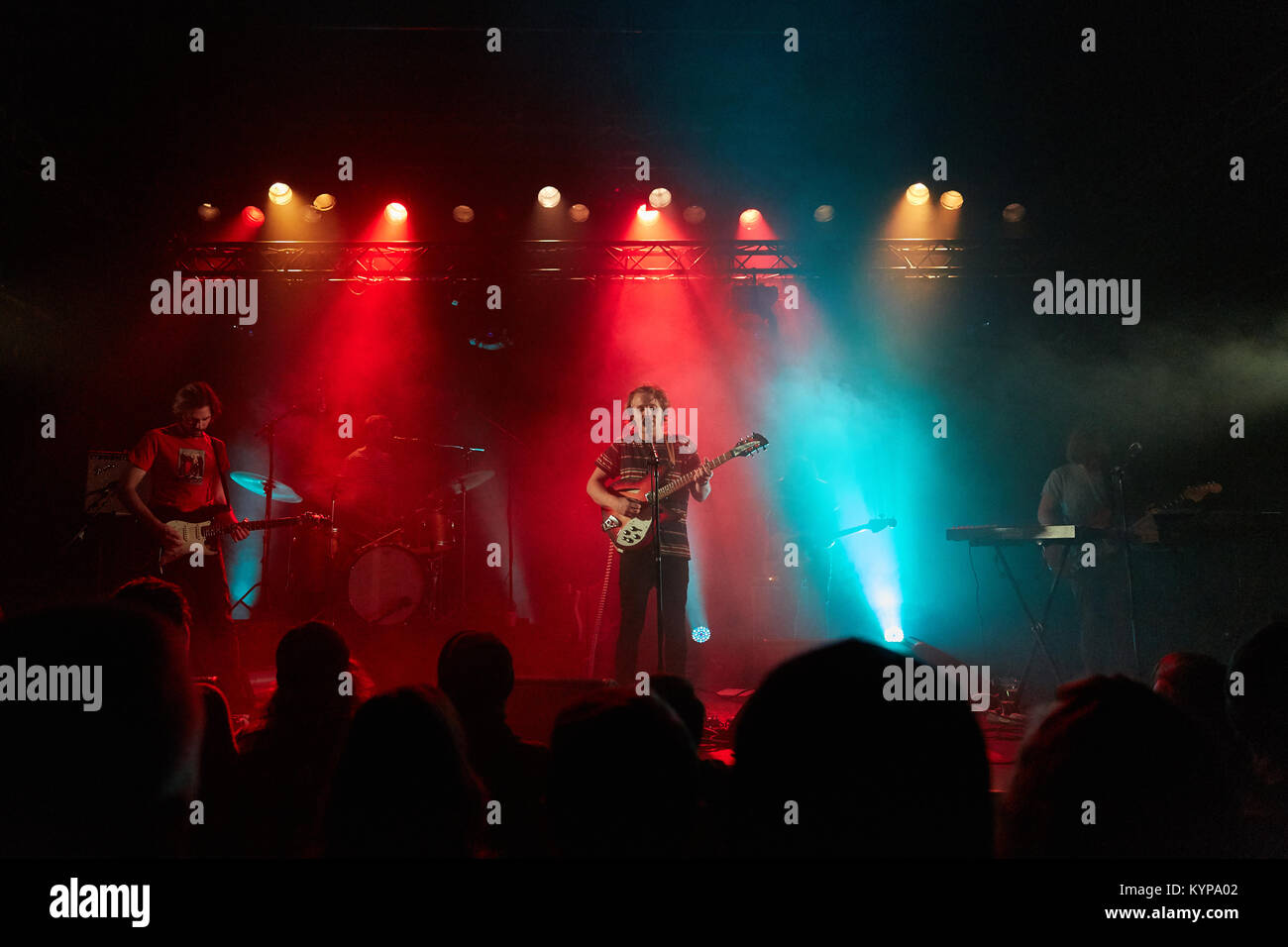 Dråpe, the Norwegian shoegaze and noise rock band, performs a live ...