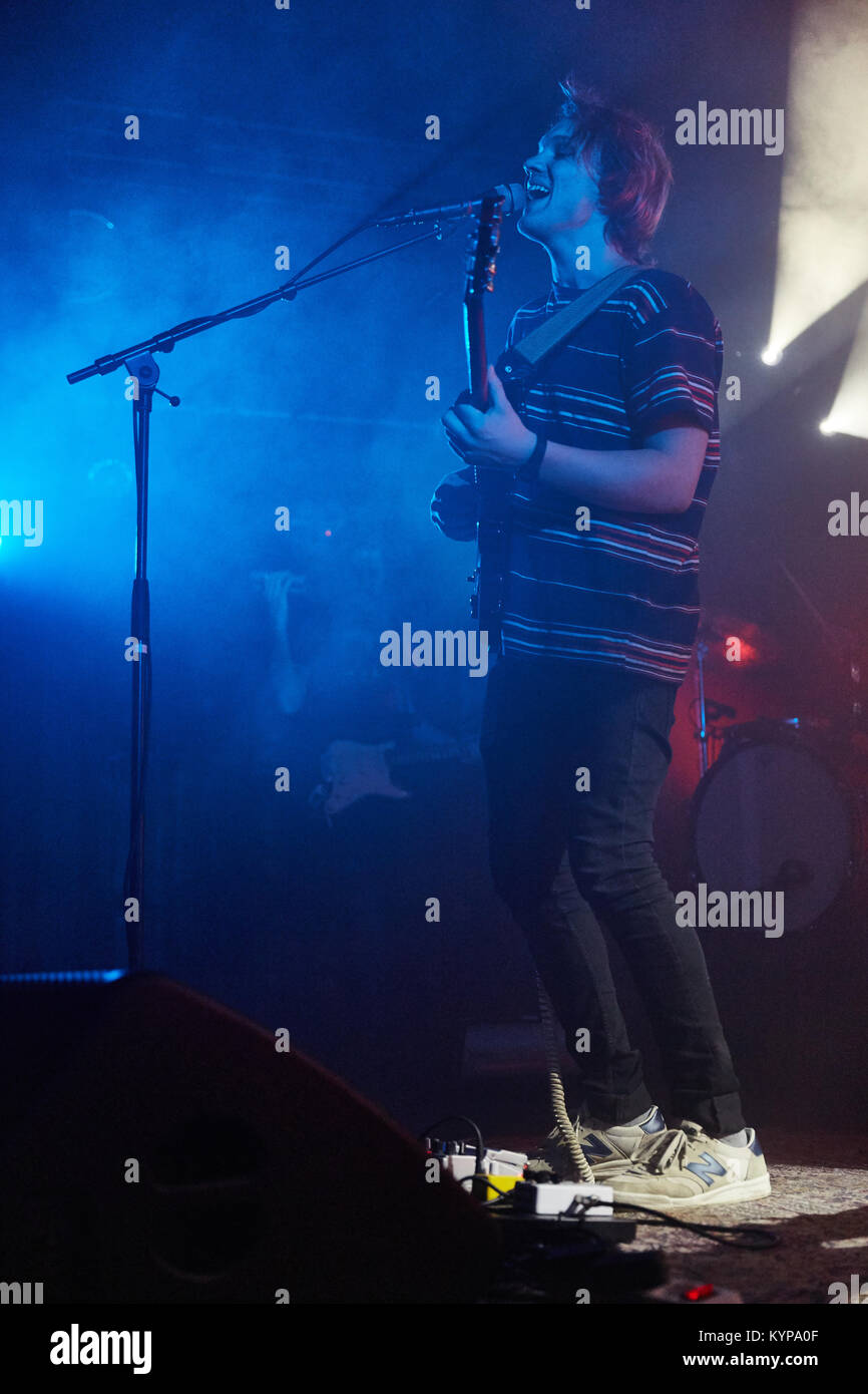 Dråpe, the Norwegian shoegaze and noise rock band, performs a live ...