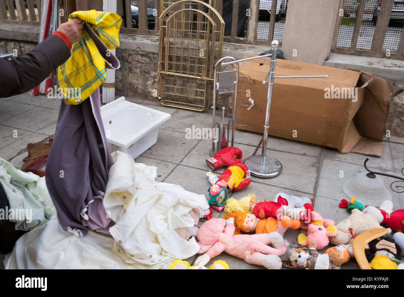 The food market of Ballarò in Palermo,the capital of Sicily,Italy Stock ...