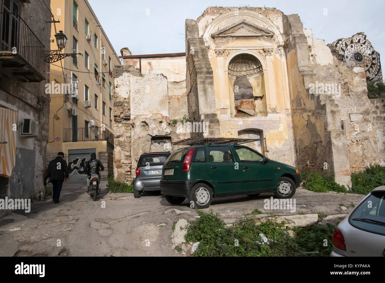 The food market of Ballarò in Palermo,the capital of Sicily,Italy Stock ...