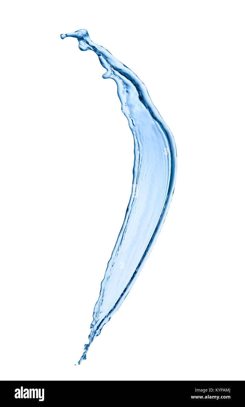 close up of a water splash on white background Stock Photo - Alamy