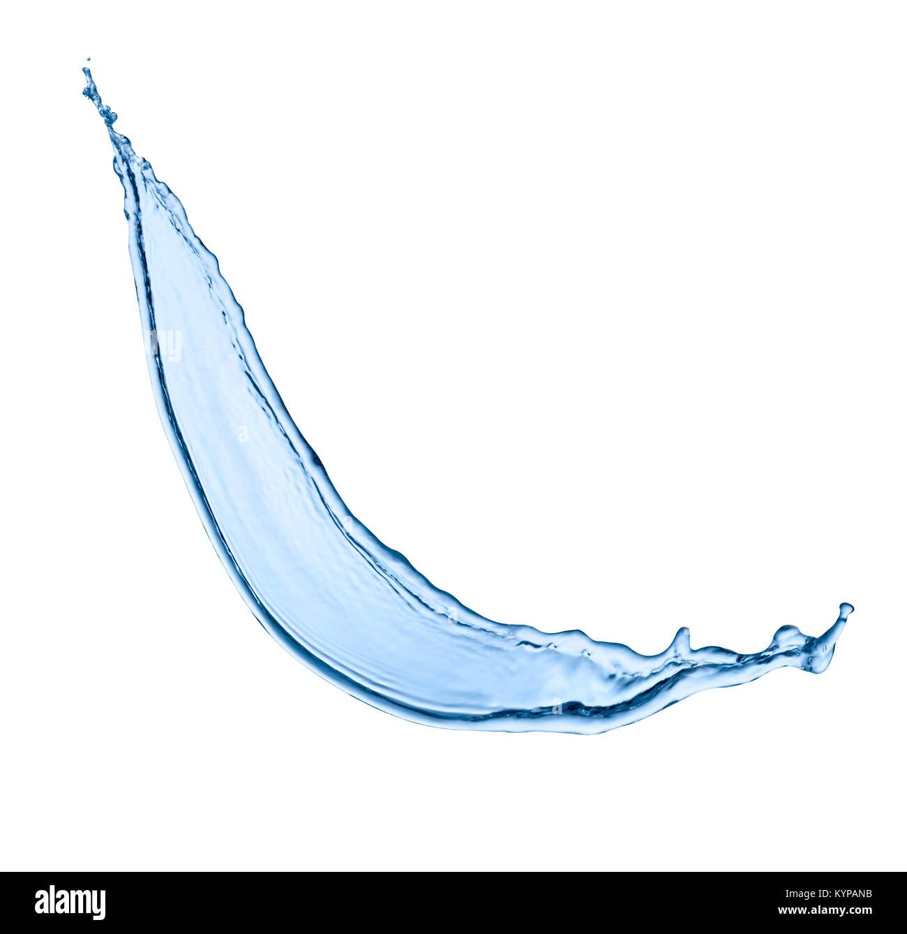 close up of a water splash on white background Stock Photo - Alamy