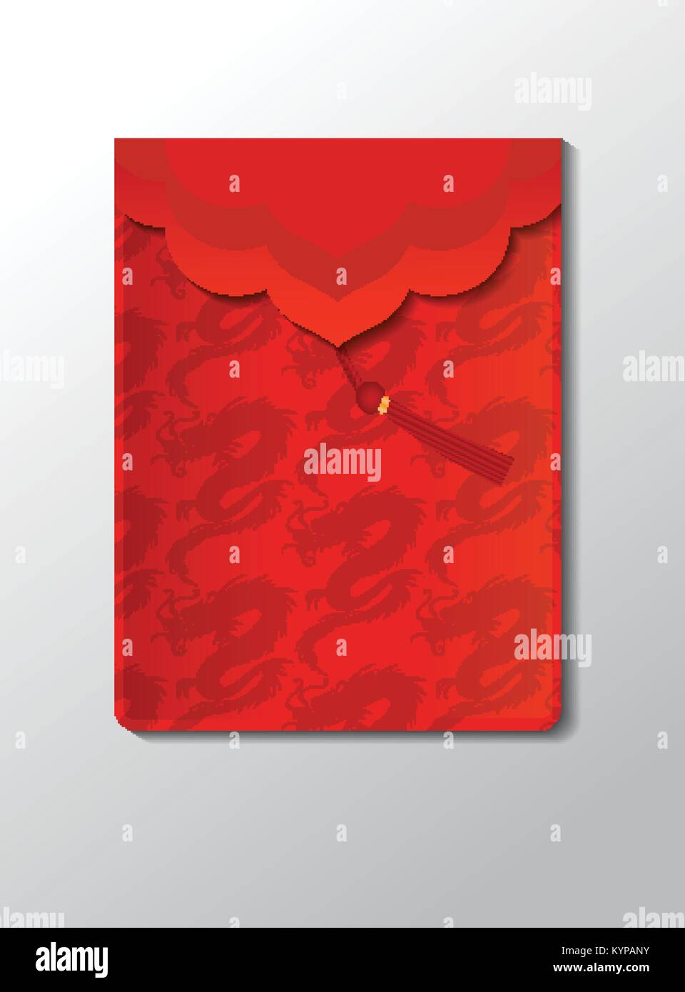 Red envelope packet Stock Vector Image & Art - Alamy