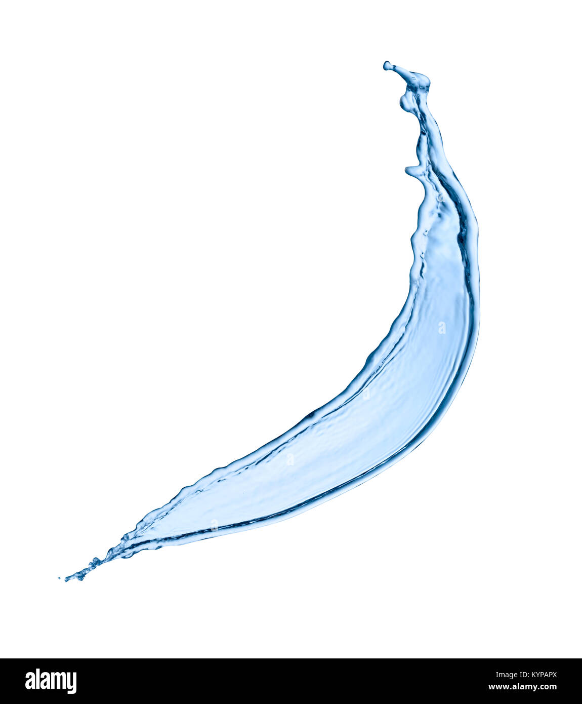 close up of a water splash on white background Stock Photo - Alamy