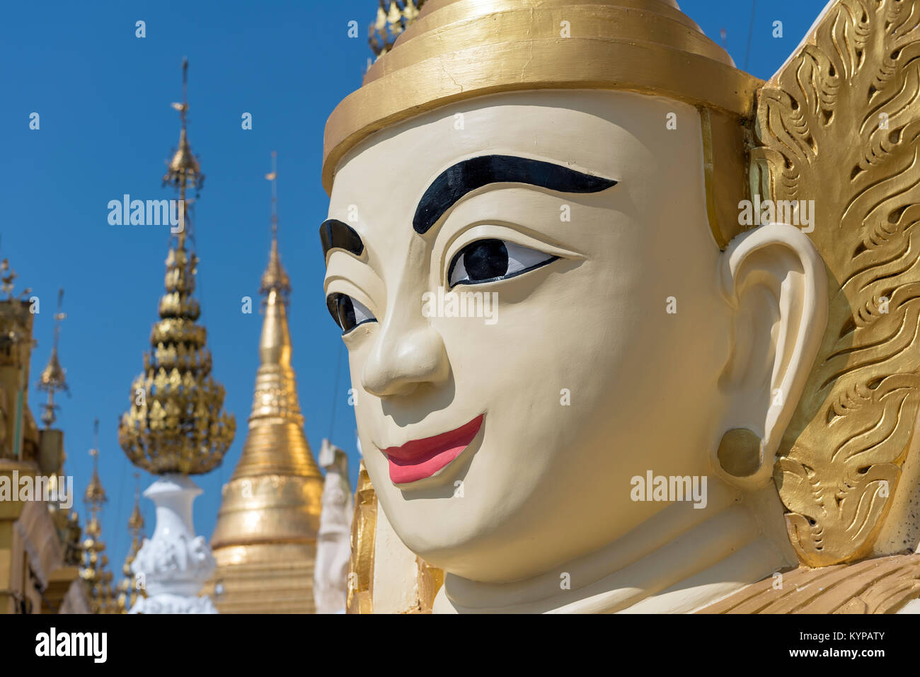 Nat spirit statue shwedagon rangoon hi-res stock photography and images ...