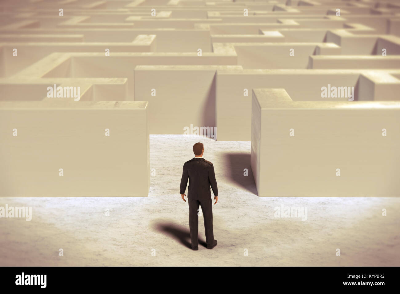 Human maze hi-res stock photography and images - Alamy