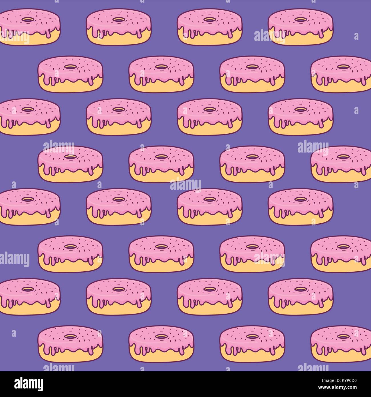 sweet donuts background Stock Vector Image & Art - Alamy