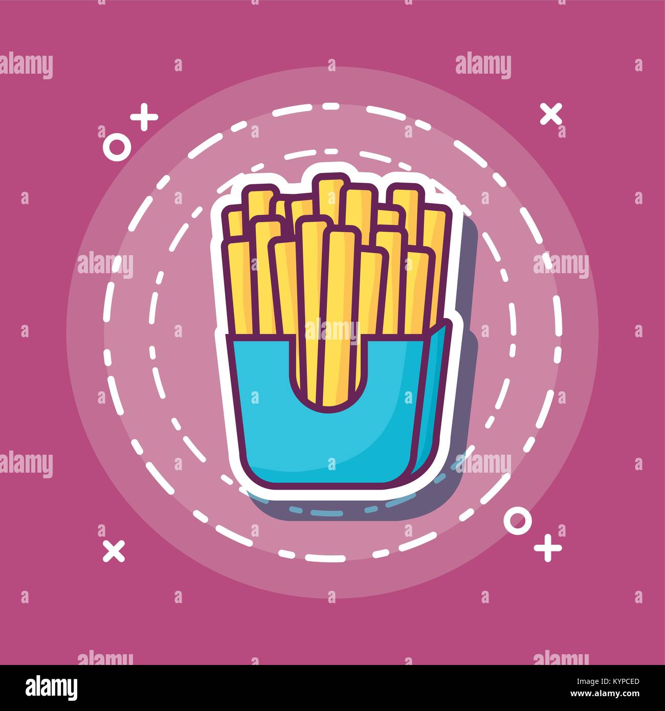 french fries icon Stock Vector Image & Art - Alamy