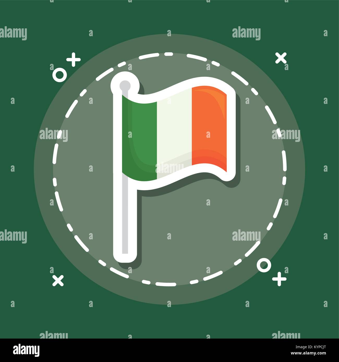 Ireland Flag High Resolution Stock Photography and Images - Alamy