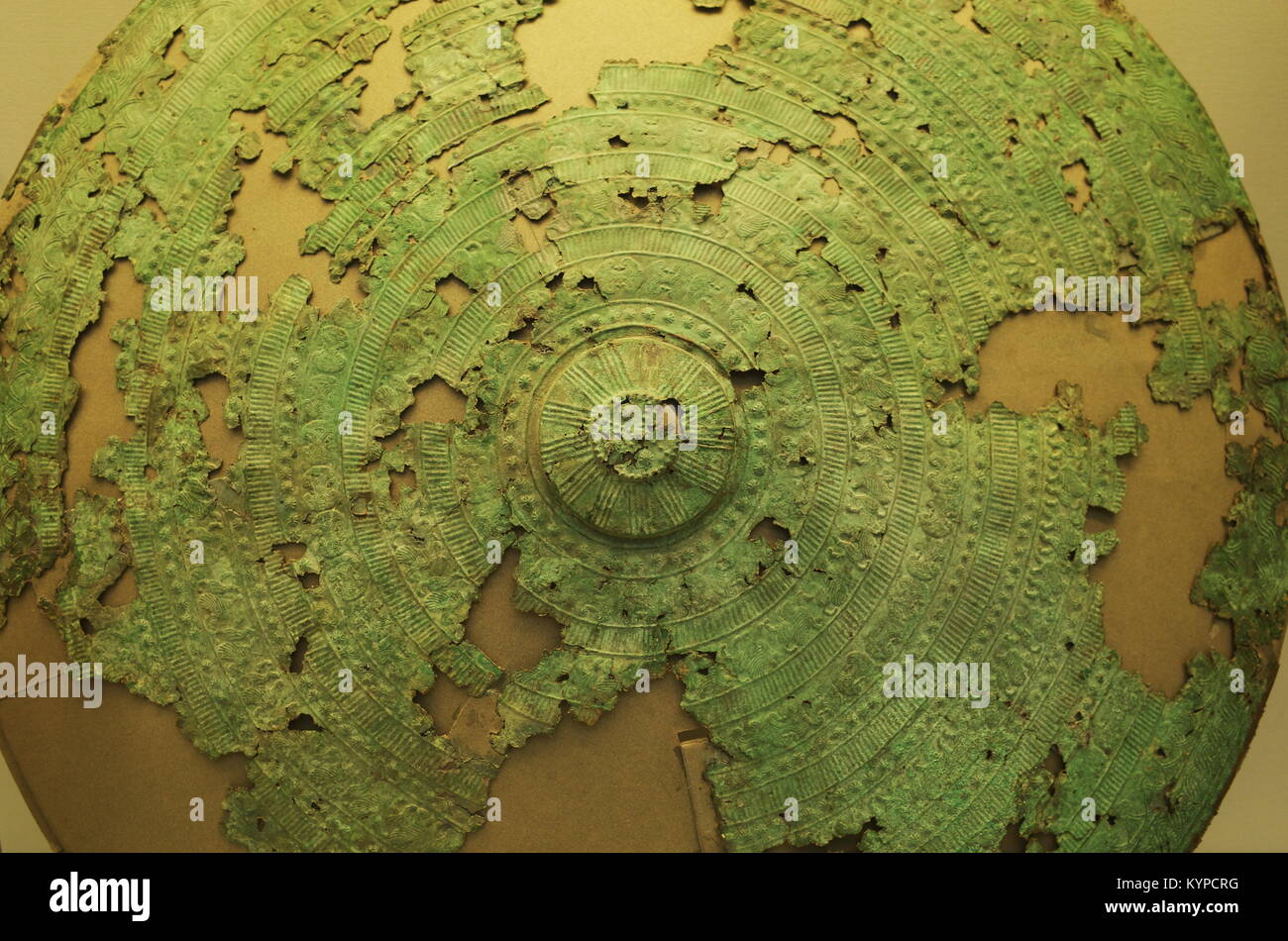 Bronze shield at The British Museum in London, England, UK Stock Photo ...