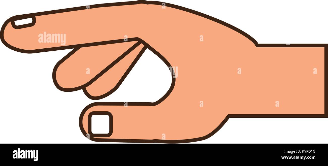 human hand icon Stock Vector Image & Art - Alamy
