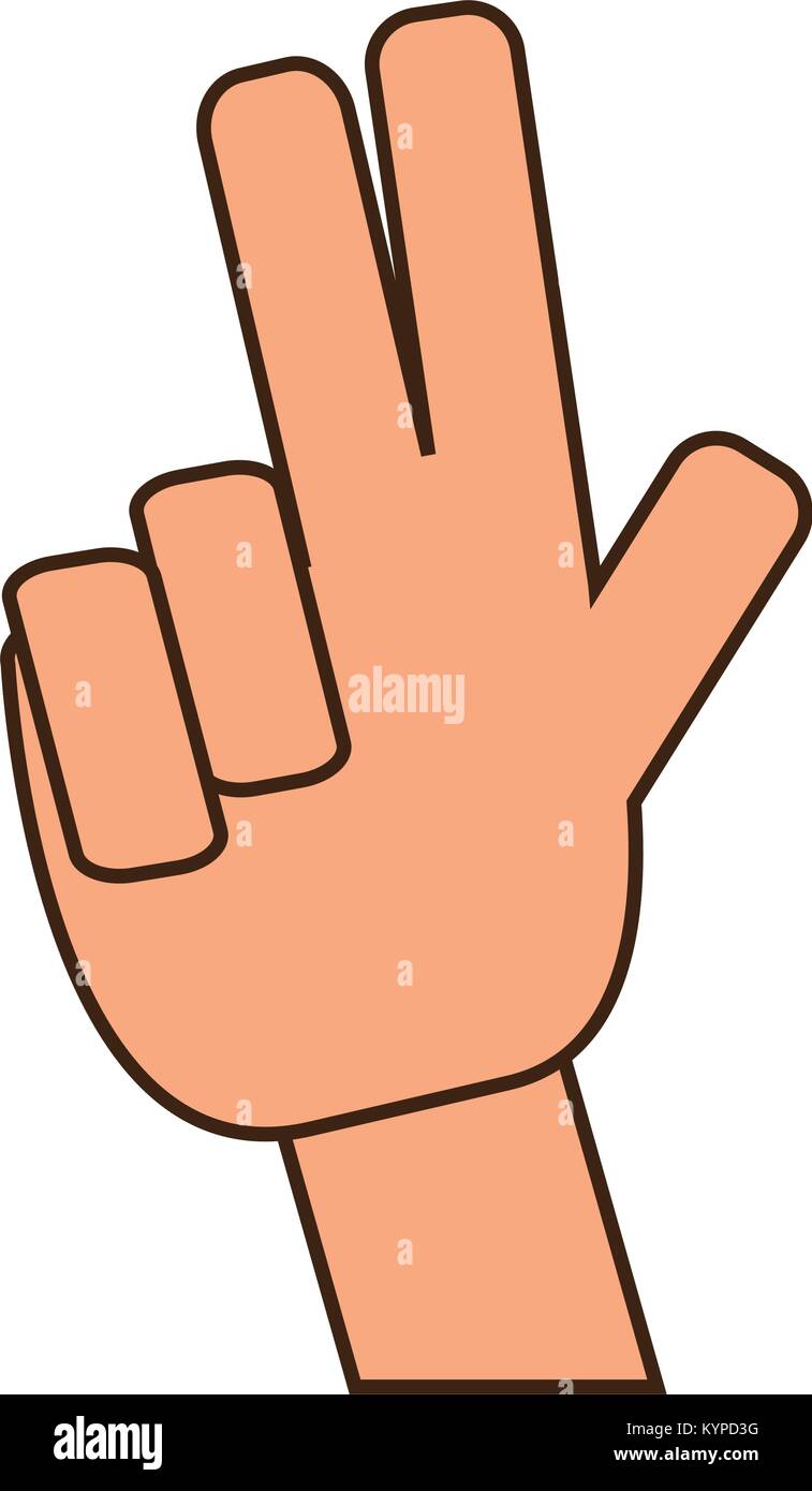 human hand icon Stock Vector Image & Art - Alamy