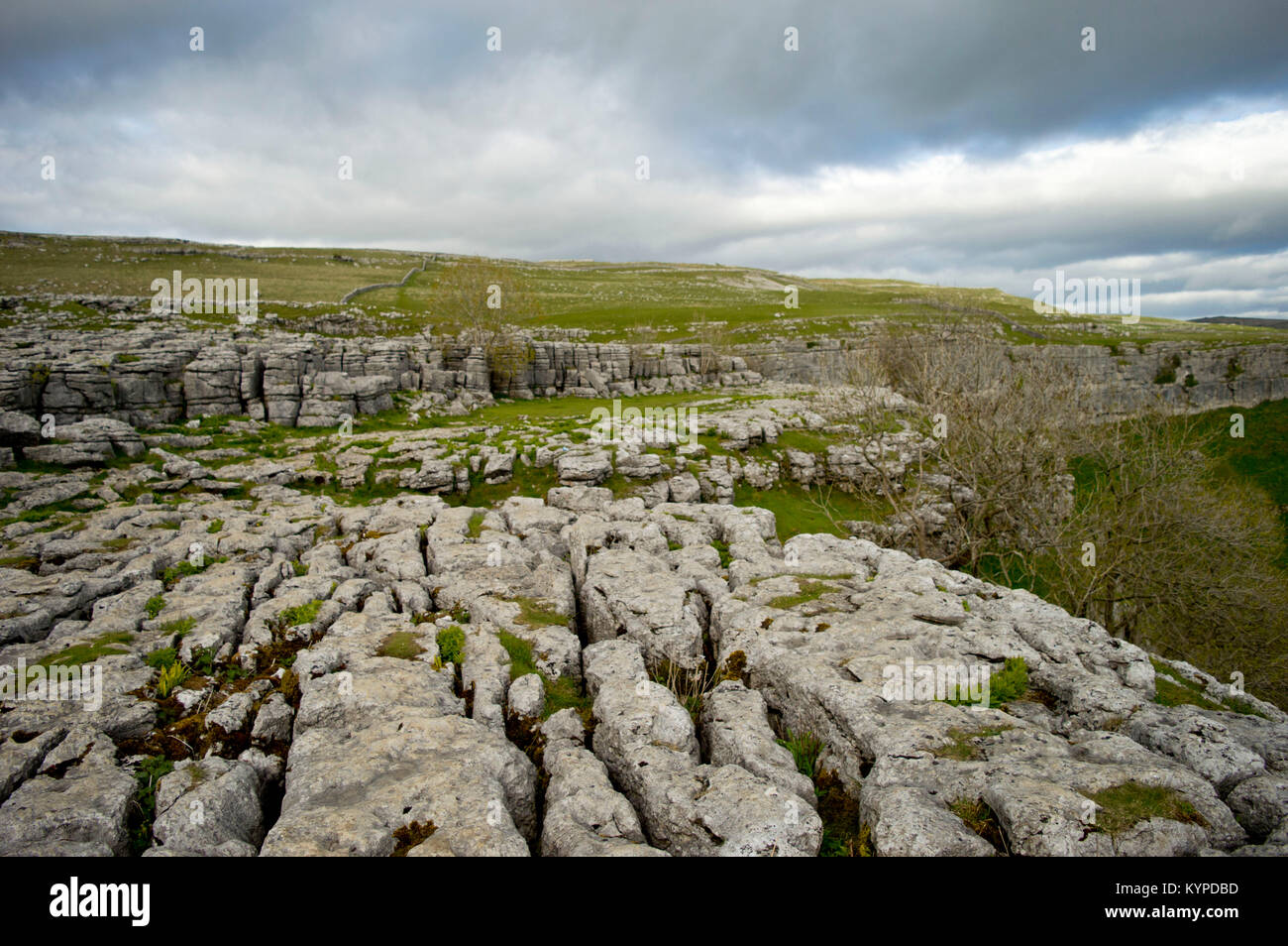 Malham Cove Limestone Formation Stock Photo - Alamy